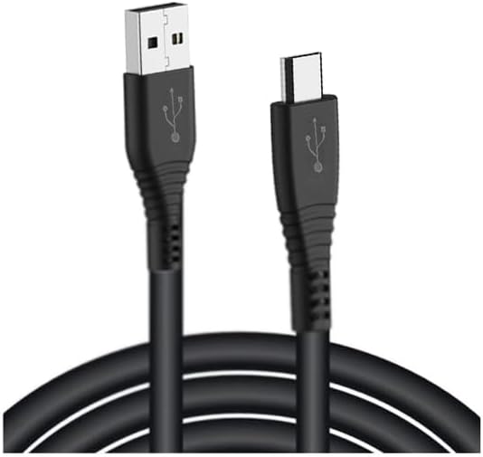 eZell TYPE C Charging Cable 5 Meters (Black) Ruby Series USB to Type C ...