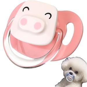 Amazon.com: Pet Silicone Calming Pacifier, Dog Pacifiers for Small Dogs ...