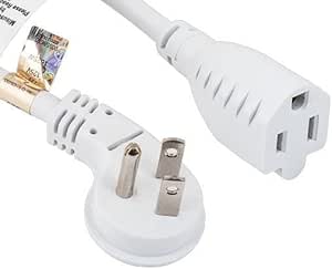 Amazon.com: Extension Cables, Ultra Low Profile Power Extension Cord ...