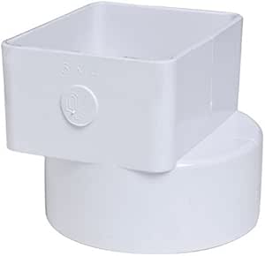 P1926 3 x 4 x 4 in. Flush Downspout Adapter - Amazon.com