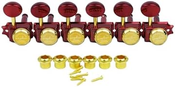 Amazon.com: Guyker 6 Inline Vintage Guitar Lock String Tuners – Locking ...