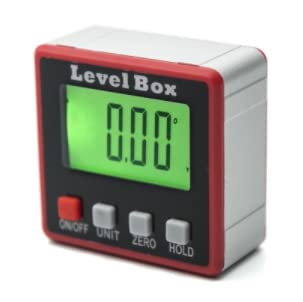 Digital Angle Gauge Level Box Protractor,Saw Accessories with Magnetic ...