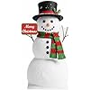 Amazon.com: Snowman Christmas Cardboard Cutouts, 4mm Corrugated Plastic ...