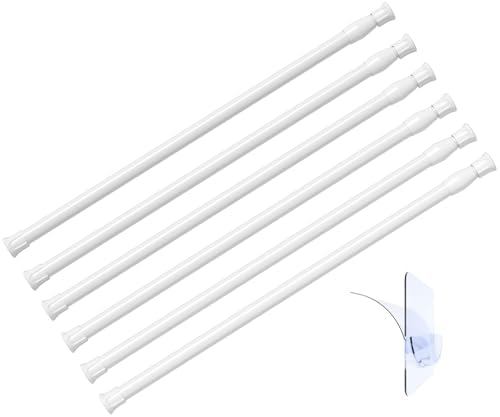 Amazon.com: Ripeng 30 Pack Tension Curtain Rod Bulk 28 to 48 Inch ...