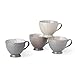 Amazon.com: Signature Housewares Pad Print Set of 4 Assorted Footed ...