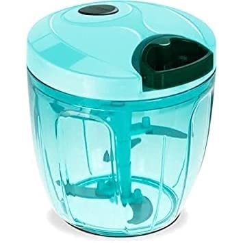 SNK Food Grade Plastic Handy Chopper with 6 & 5 Stainless Steel Blades ...