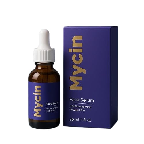 Mycin Face Serum Hydrating & Brightening Serum 10% Niacinamide and 1% ...