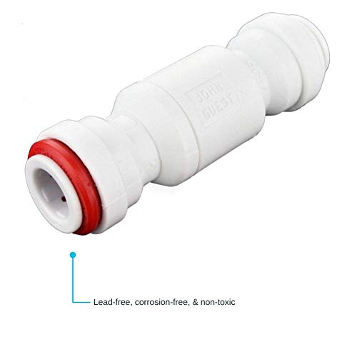 John Guest Acetal Copolymer Tube Fitting, Imperial Single Check Valve ...