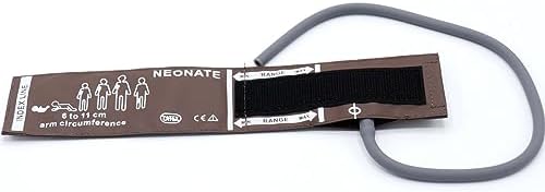 Amazon.com: Universal NIBP Cuff for Neonate, 6-11 cm Single Tube ...