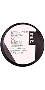 MUK. Hard muk Hair Styling Mud - Low Sheen Styling Mud with Strong Hold ...