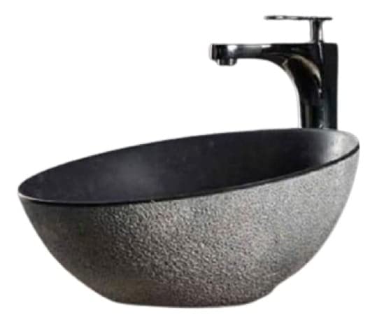 Black Stone Wash Basin...... : Amazon.in: Home Improvement
