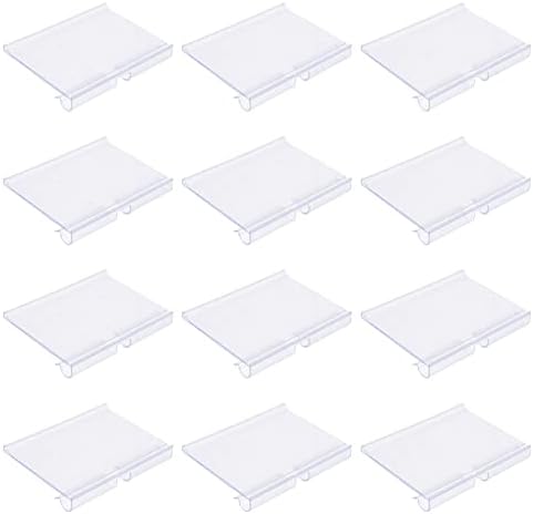 Rayong 50pcs Premium Clear Plastic Label Holders for Wire Shelf Retail ...