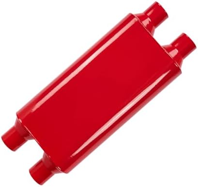 Amazon.com: Floshine Universal 80Series Mufflers 2.25 Inch Dul Inlet/2. ...