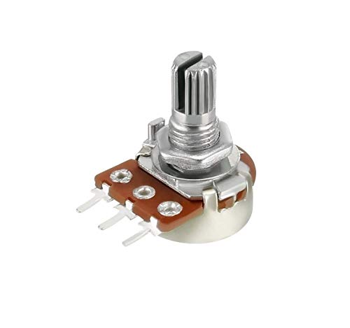 47K Ohm 3Pin 15mm Shaft Potentiometer (47K Linear Rotary Taper ...