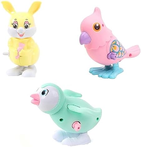 Buy Harinder Jumping Bird, Penguin, Rabbit Wind Up Key Operated Toy for ...