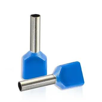 GLOBOMOTIVE Twin Cord End Terminal 10 mm with PVC Insulated for ...