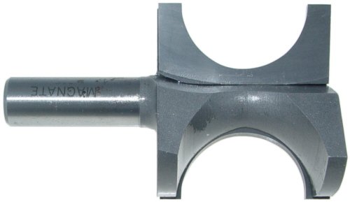 Magnate 1711 Bull Nose (Half Round) Carbide Tipped Router Bit - 1-1/8 ...
