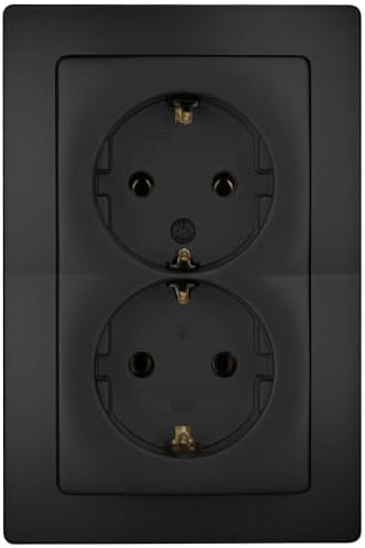 Kopp Parijs 941150080 Geaard stopcontact, 2-voudig, zonder ...