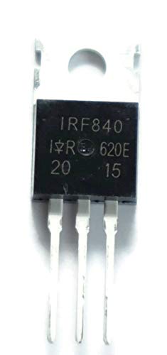 Electronic Spices IRF840 N-Channel Power MOSFET 8A 500V pack of 10 ...