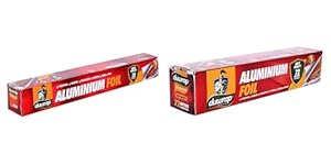 Duwrap Aluminium 11 Microns 90Mtrs[18M+72M] Durable Silver Foil for ...