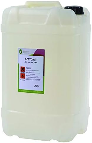 Pure Acetone 25L Powerful Solvent & Cleaner Nail Polish Remover 99.7% ...