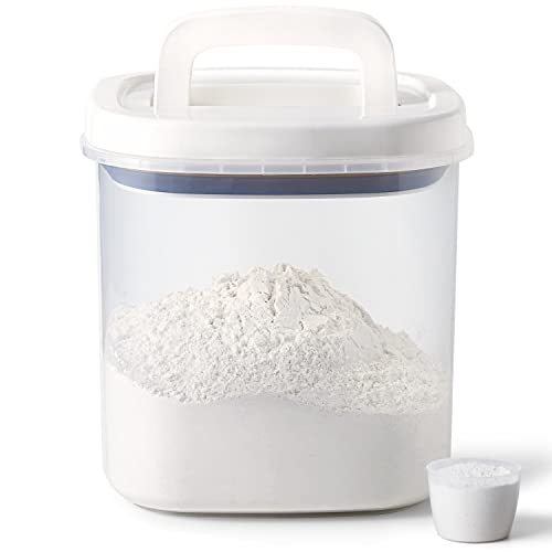 LivLab Rice Dispenser,10 Lbs Rice Container Storage with Measuring Cup ...