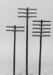 Amazon.com: Rix Products HO 2-Crossarm Telephone Poles (18) : Arts ...