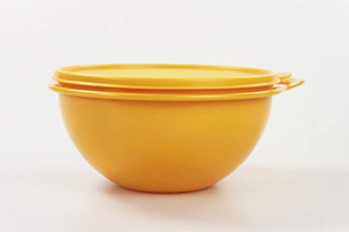 TUPPERWARE Maximilian Mixing Bowl 1.4 L Orange Salad Bar – BigaMart