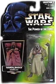 Amazon.com: Star Wars Power of the Force Tusken Raider Green Card ...