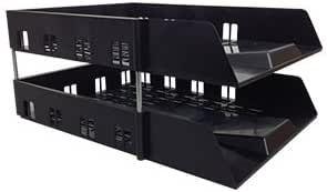 Amazon.com: Set of 10 Stacking Letter Trays Including Riser Rods ...