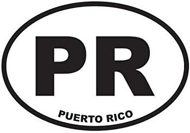 Amazon.com - ION Graphics Magnet Puerto Rico Oval Magnetic Vinyl Puerto ...