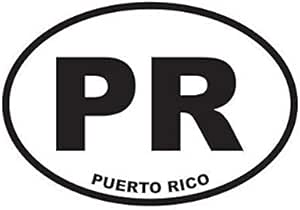 Amazon.com - ION Graphics Magnet Puerto Rico Oval Magnetic Vinyl Puerto ...