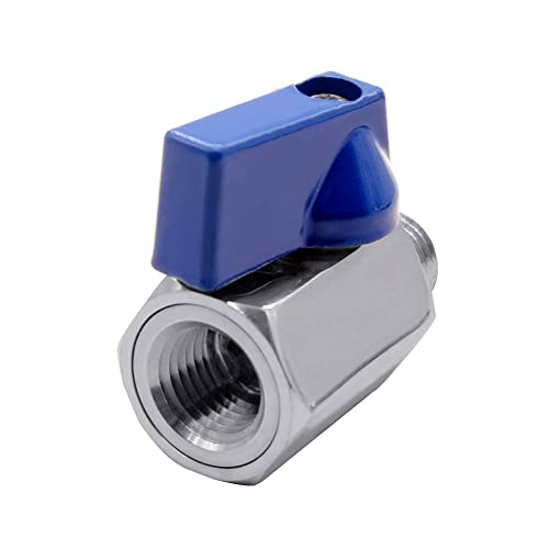 Snapklik.com : Beduan 1/4 Mini Ball Valve, 316 Stainless Steel Female X ...