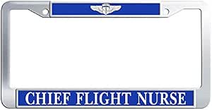 Amazon.com: US Air Force Chief Flight Nurse Badge License Plate Frame ...