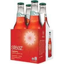 Amazon.com : STEAZ Organic Tea Green Sparkling Raspberry 4 Pck, 48 OZ ...