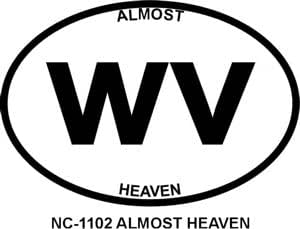 Amazon.com: ALMOST HEAVEN Personalized Sticker : Everything Else