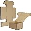 Amazon.com: HESESOH 4.6x2.2x2.2 Inches Shipping Boxes Set of 50, Brown ...