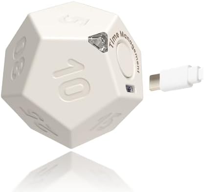 Amazon.com: Cube Timer,Mini Smart Productivity Timer,11 Preset Time ...