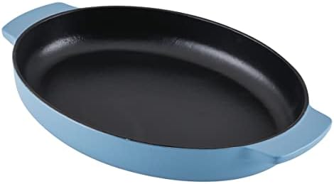 Amazon.com: KitchenAid Enameled Cast Iron Au Gratin Oval Roasting Pan ...