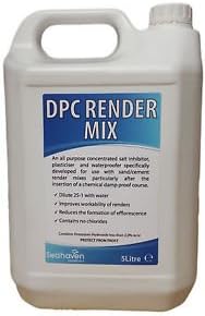 Amazon.com: 5 Litre DPC Render Additive Sand/ Cement Mix For Re ...