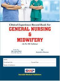 Buy Clinical Experience Record Book For General Nursing And Midwifery ...