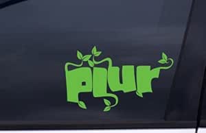 Amazon.com: PLUR Sticker GREEN : Electronics