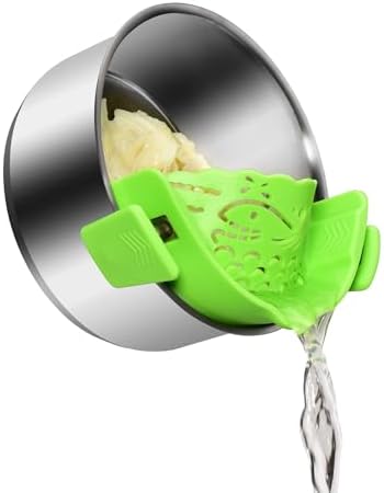 Amazon.com: SUNWUKIN Strain Pot Strainer and Pasta Strainer ...