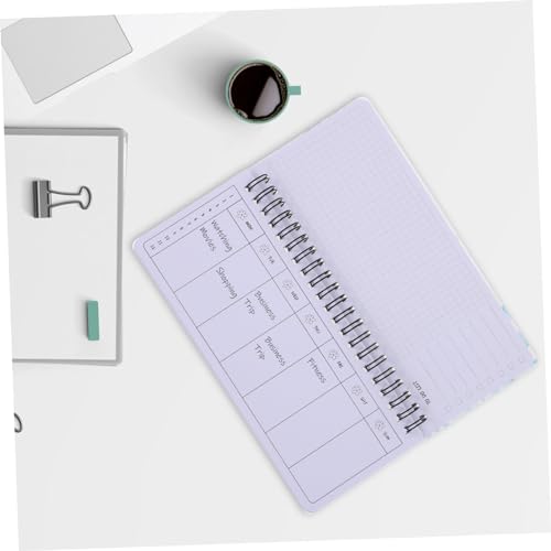 MAGICLULU Tearable Weekly Planner Portable Coil Flip-up Notepad Planner ...