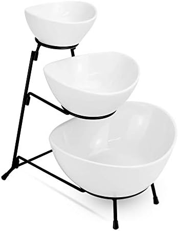 3 Tier Serving Bowl Set | Three Tiered Serving Bowls | Kitchen Food ...