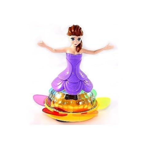 Littlin Dancing Angel Girl Doll with Music and 4-D Flashing Lights Toy ...