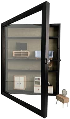 Amazon.com - 16x20 Extra Large Shadow Box with Glass Window Linen Deep ...