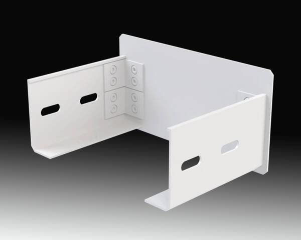 Buy End Cap TFBPE 60 x 200, Trunking PVC Cable Tray End Caps, PVC Cable ...