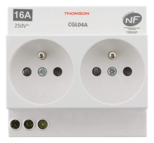 Double modular plug NF 16A 2P+T – Thomson – BigaMart