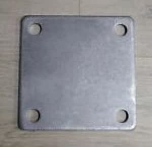 Amazon.com: 1/4" Steel Plate x 22" x 22" with 3/8 Mounting Holes ...